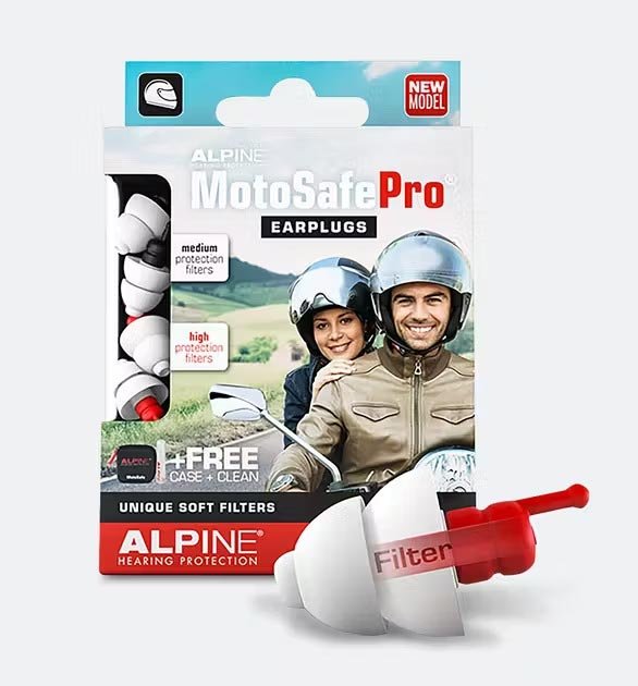 Alpine Motosafe PRO mc ørepropper - MC Beskyttelse / Solbriller ...